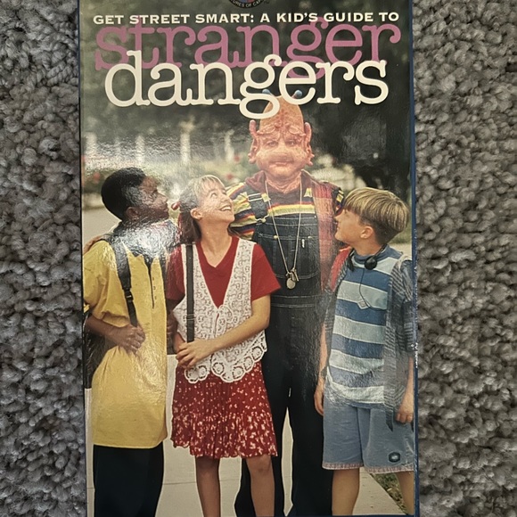 Media | A Kids Guide To Stranger Dangers Vhs | Poshmark